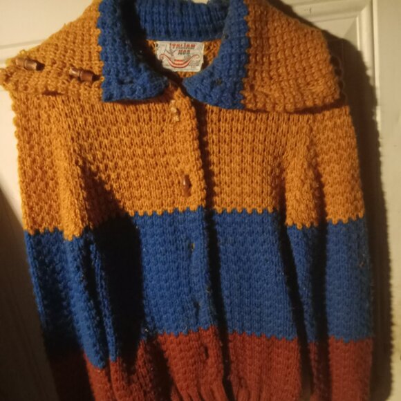 Italian mob | Sweaters | Vintage Italian Mob Button Up Cardigan | Poshmark